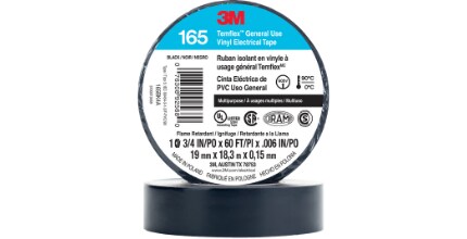 Cinta aislante de vinilo Temflex de 3M